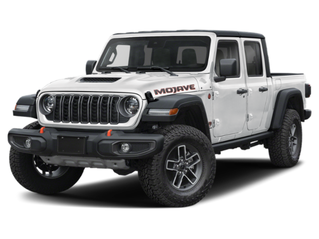 White Jeep Gladiator Mojavenull